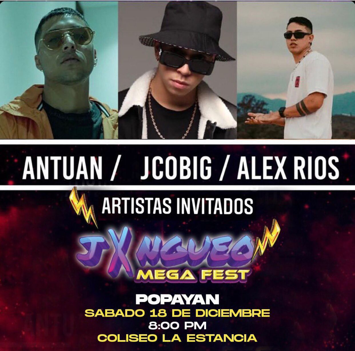 Diciembre 18 de 2021 - Popayán - Coliseo La Estancia - JCOBIG